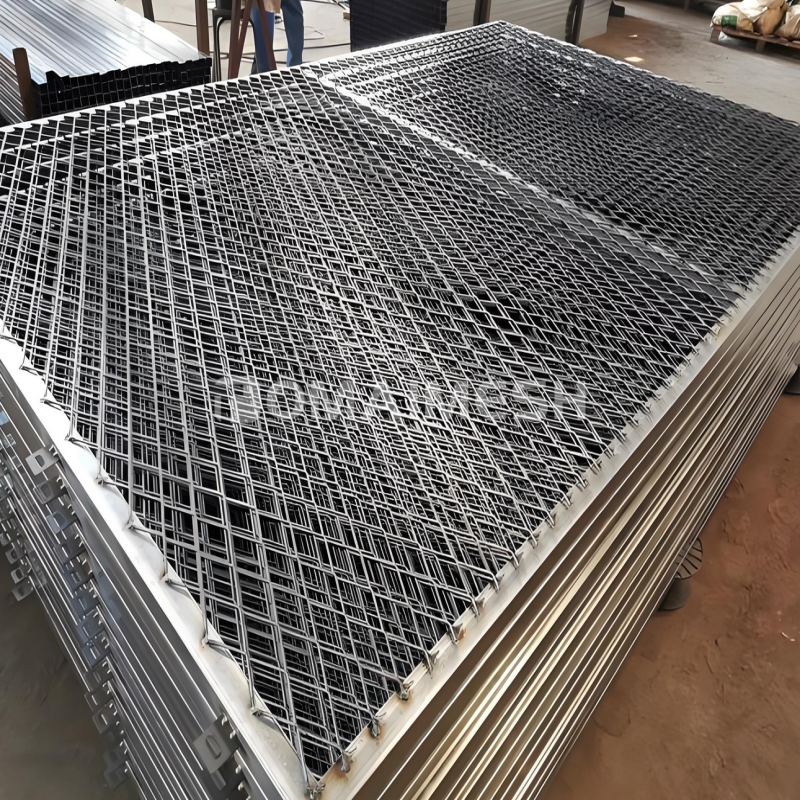 Guardrail Expanded Metal Mesh – Etched Metal Mesh & Microporous Filters ...
