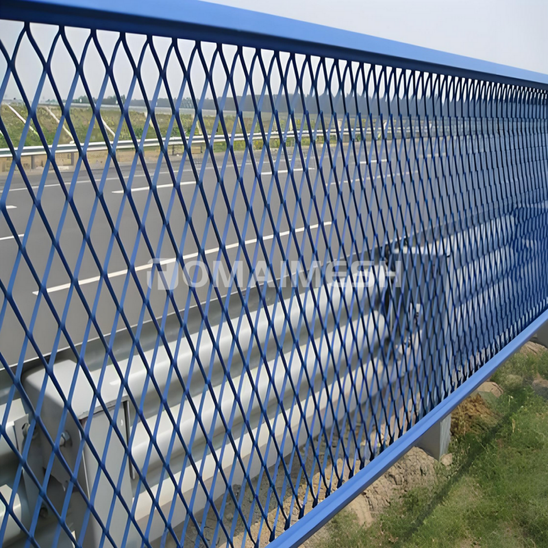 Guardrail Expanded Metal Mesh – Etched Metal Mesh & Microporous Filters ...
